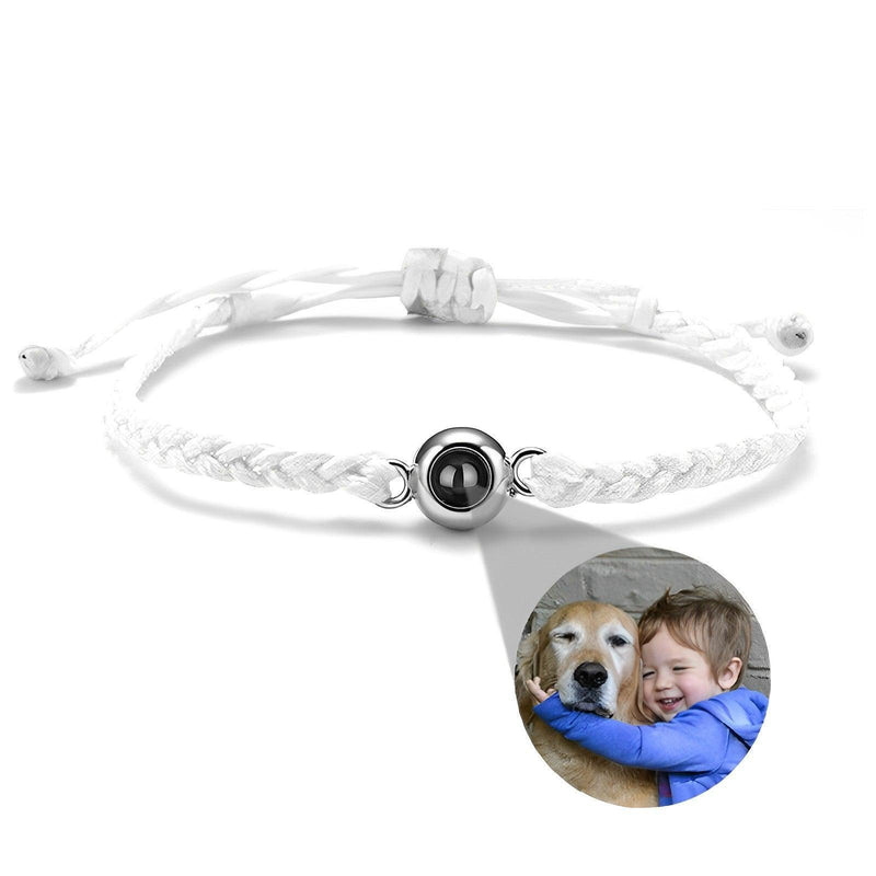Eternity's Flare Photo Bracelet – Personalized Circle Photo Bracelet ...